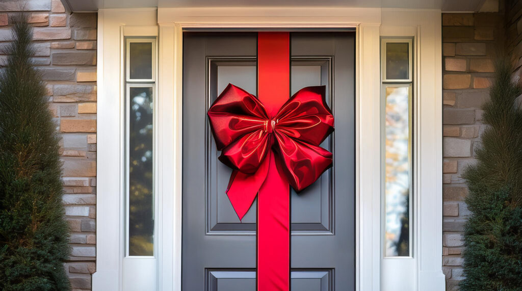 Come addobbare le porte interne per Natale | Punto Infissi